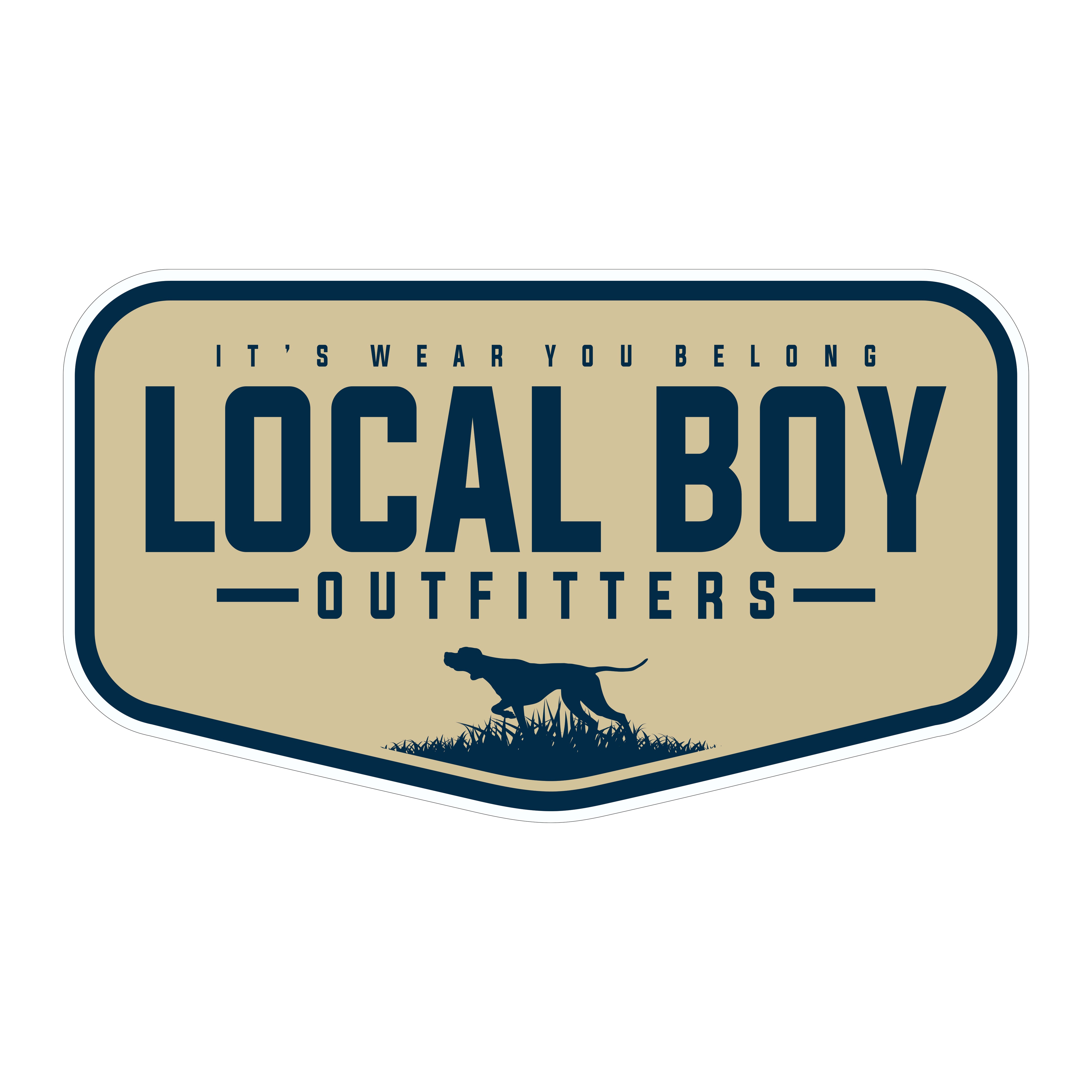 Pointer Badge Decal – Local Boy Outfitters