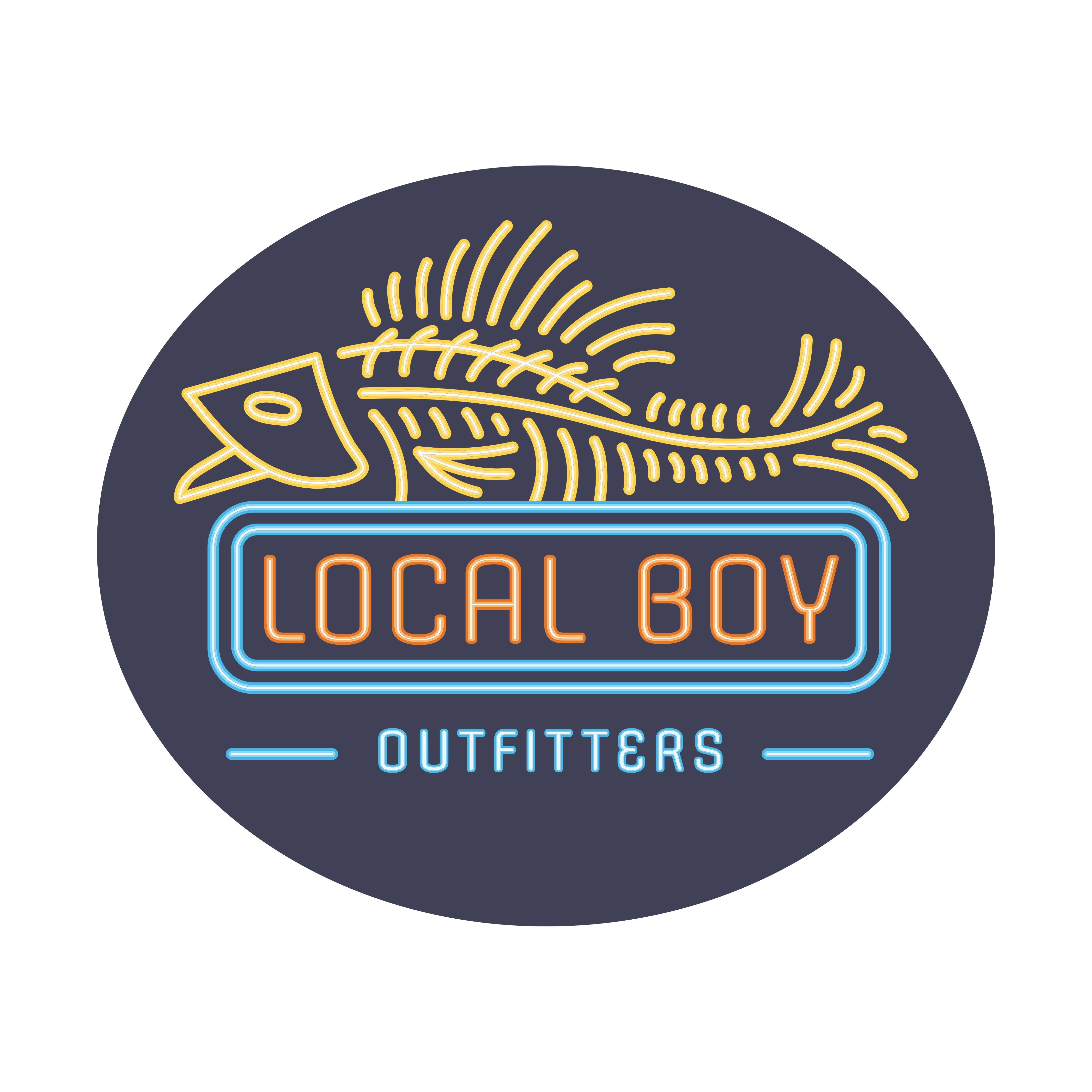 Neon Fossil Decal – Local Boy Outfitters
