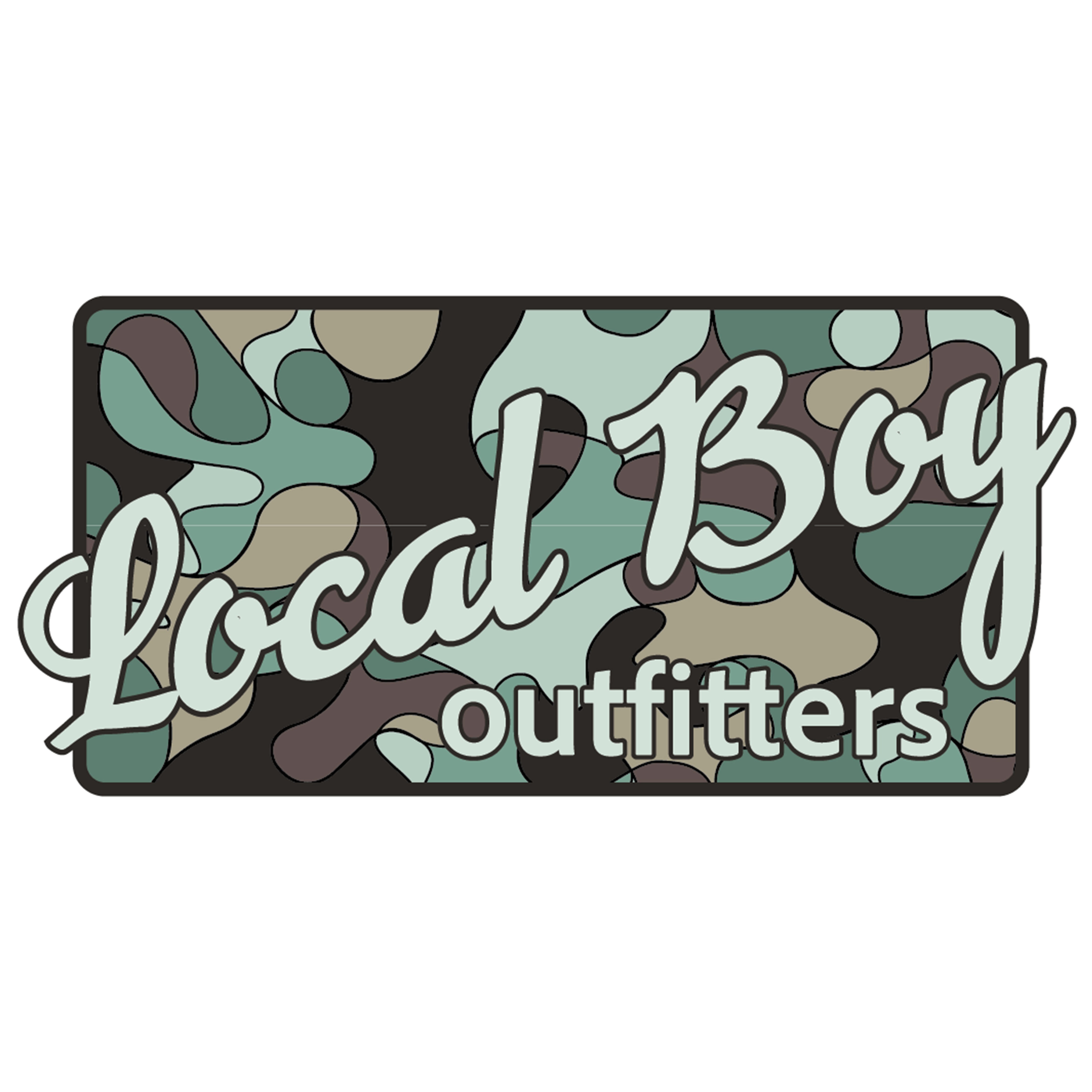Lava Plate Decal – Local Boy Outfitters